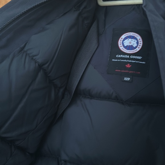 Canada Goose | Jackets & Coats | Canada Goose Dark Navy Black Xs Fur ...
